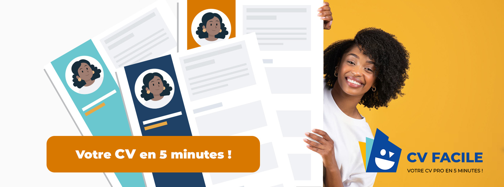 CV Facile | Faire votre CV professionnel en 5 minutes.